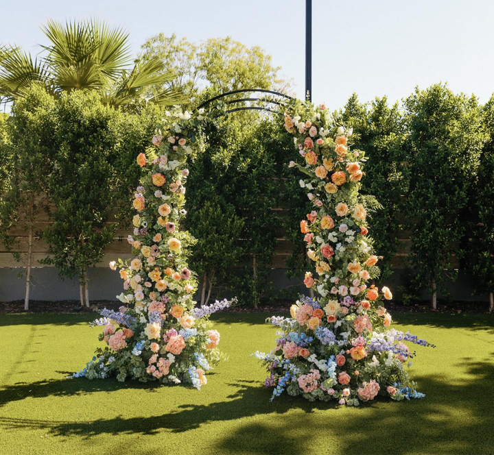 High-end Faux Floral arch rentals in Phoenix Scottsdale Arizona – Lush ...